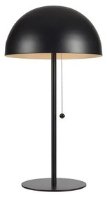 Černá stolní lampa Markslöjd Dome, výška 54,5 cm