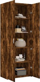 Skříň highboard kouřový dub 70 x 42,5 x 185 cm kompozitní dřevo 3281424