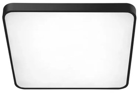 LED stropní svítidlo Quadro 50 Led CCT černé s dálkovým ovladačem