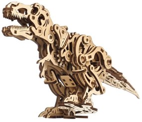 Ugears 3D dřevěné mechanické puzzle Tyrannosaurus Rex