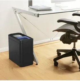Simplehuman Odpadkový koš na tříděný odpad 10 l + 10  černá / otevřený