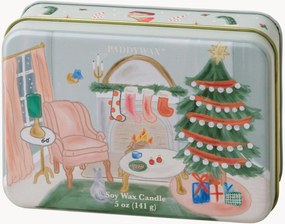 Vonná svíčka Christmas Livingroom (persimon, kaštan)