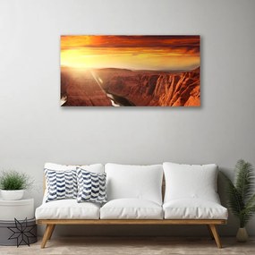 Obraz na plátně Velký Kaňon Krajina 100x50 cm