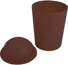MSV AKO výklopný koš 5.5 L hnědý / plast