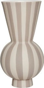 Béžová ručně vyrobená váza z kameniny (výška 28 cm) Toppu – OYOY Living Design