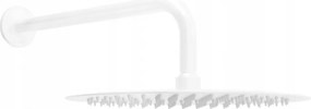 Mexen Slim dešťová hlavice 30 cm se sprchovým ramenem 40cm, bílá, 79230211-20