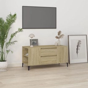 vidaXL TV skříňka dub sonoma 102x44,5x50 cm kompozitní dřevo