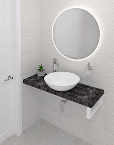 Sapho AVICE deska 110 x 36 cm štípaný kámen AV1169