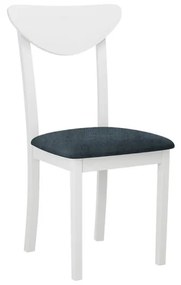 Čalouněná židle Malzik III, Barva dřeva: bílá, Potah: Hygge D91