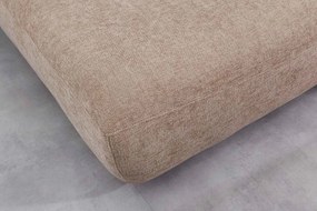Designová rozkládací pohovka Litonya 200 cm šedo-hnědá
