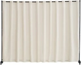 Dělicí stěna VEVOR, 308,5 × 45 × 245,5 cm – Béžová