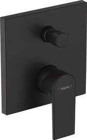 Hansgrohe Vernis Shape, vanová baterie pod omítku, černá matná, 71469670