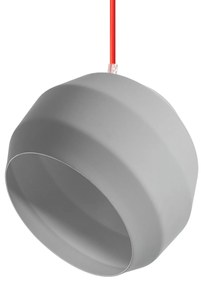 Toolight - Závěsné trojité stropní svítidlo 3xE27 APP384-3CPR, šedá, OSW-05016
