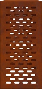 vidaXL Ochrana klimatizace Stříbrná 110 x 50 x 105 cm [865917] Barva: Nerezová ocel