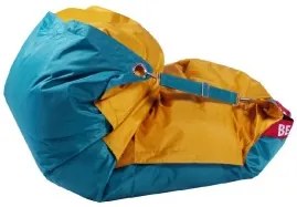 BeanBag Sedací pytel 189x140 duo golden - sea green