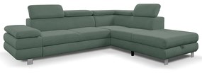 Sedací souprava CONTI NEW | 276x226 cm | PRAVÁ | rozkládací + úložný prostor | VÝBĚR TKANIN
