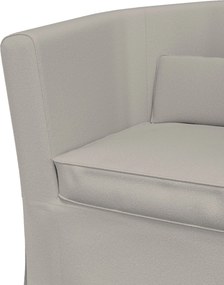 Potah na křeslo IKEA Ektorp Tullsta barva béžová látka pletený vzor