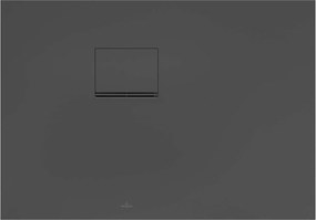 Villeroy & Boch Squaro Infinity - Sprchová vanička, 100x70 cm, Antracit UDQ1070SQI2LV-1S