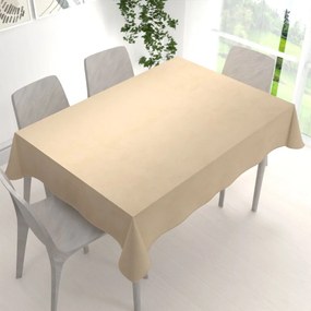 Biante Velký sametový obdélníkový ubrus Velvet Premium SVP-045 Kávově béžový 160x220 cm