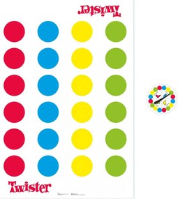 HASBRO TWISTER hra CZ, SK *SPOLEČENSKÉ HRY* 1498831