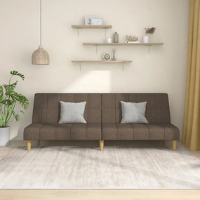 vidaXL 2místná rozkládací pohovka textil [375828] Barva: taupe