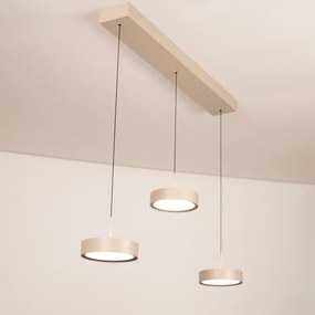 Závěsné LED svítidlo Bonn Taupe 3 Lineo