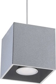 Sollux Lighting Závěsné svítidlo QUAD 1 šedé