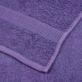 Ručníky FROGN 4 ks fialové 100x200 cm 360 g/m² 136891