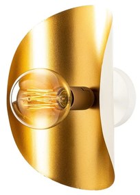Opviq Nástěnná lampa Sivani VI bílá/zlatá