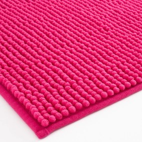 Tmavě růžová koupelnová předložka 50x80 cm Bobble – Catherine Lansfield