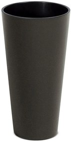 Prosperplast Květináč Tubus Slim kávový, varianta 25 cm