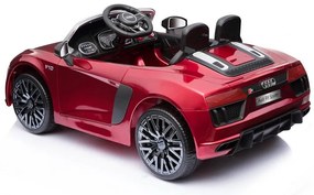 Elektrické autíčko Baby Mix Audi R8 Spyder MAXI lakované červené
