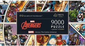 Trefl - Puzzle - UFT Marvel Avengers: Napříč komiksovým vesmírem / 900