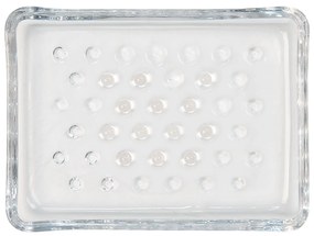 Skleněná miska na mýdlo - 13*10*2 cm