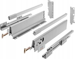 Šuplík Modern Box Square Gtv Vysoká H-199 L500 Šedá S Tlumením Dovírání