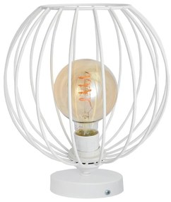 Helam | Stolní lampa MERCURE 1xE27/60W/230V bílá | HE1075