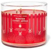 Bath & Body Works WINTER CANDY APPLE  vonná svíčka 411g