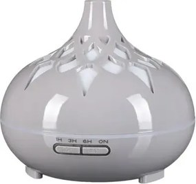 SIXTOL Palm šedý lesk / Aroma difuzer / 500ml / 12 W / Automatické vyp