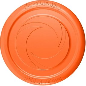 Hračka pěnový létající disk oranžový 24cm PitchDog