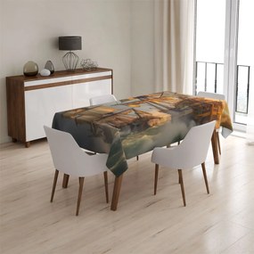 Sablio Ubrus Plachetnice ve vlnách - 90x90 cm