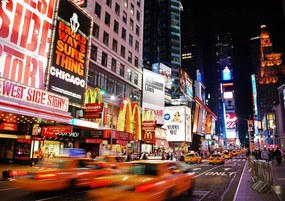 Fototapeta na zed' Noční Times Square | 360 x 254 cm | DFTS1308