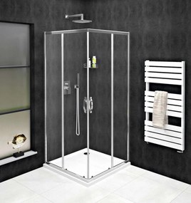 Gelco Sigma Simply - Sprchový kout 80x80 cm, čiré sklo/chrom GS2180GS2180