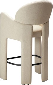 Béžová barová židle (výška sedáku 68,5 cm) Aole – DAN-FORM Denmark