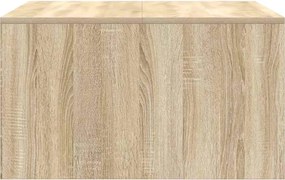 Konferenční stolek se zásuvkami Sonoma Dub 70,5x70x40 cm 3328410
