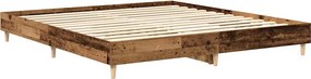 Rám postele bez matrace Staré dřevo 160x200cm Technické dřevo 3329037