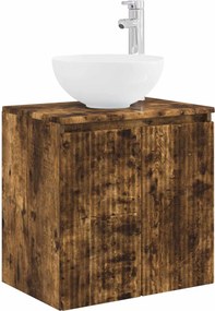 Sada koupelnového nábytku 5 ks Kouřový dub 33 x 34,5 x 160 cm 3406028