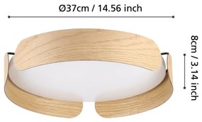 Eglo 99622 - LED Stropní svítidlo VALCASOTTO LED/24W/230V
