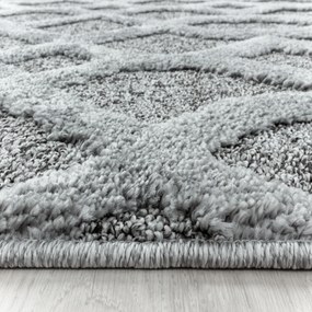 Ayyildiz Kusový koberec PISA 4702, Šedá Rozměr koberce: 80 x 250 cm