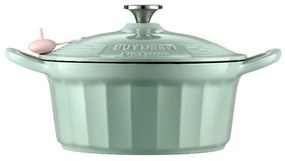 Buydeem enameled cast iron dutch oven cp551-cg 3,9l, model cp551, color cozy greenish