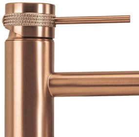 Rea Lungo Grip, vysoká umyvadlová baterie h-280, měděná matná, REA-B6896